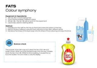 Chemistry experiments for kids at home | PDF