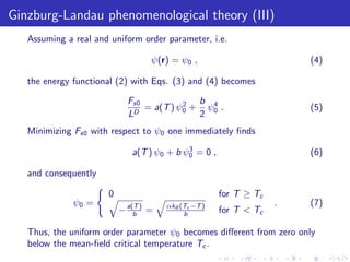 Ginzberg Landau theory for superconductivity.pdf