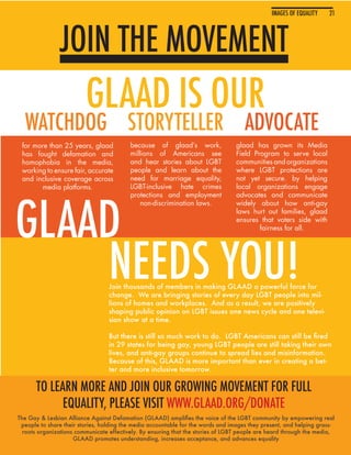 Glaad imagesofequality | PDF