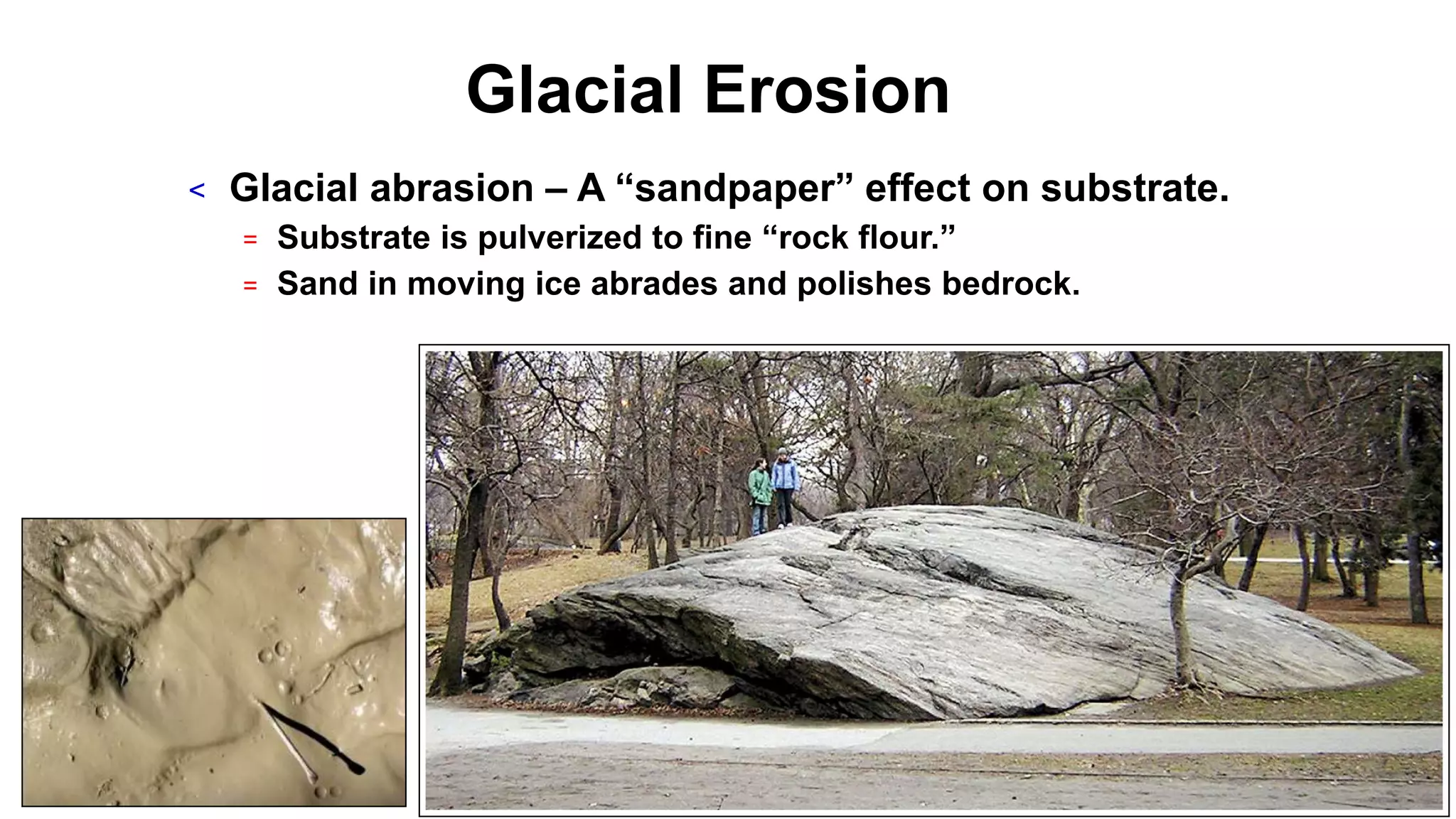 Glacial landforms (geomorphology) | PPTX