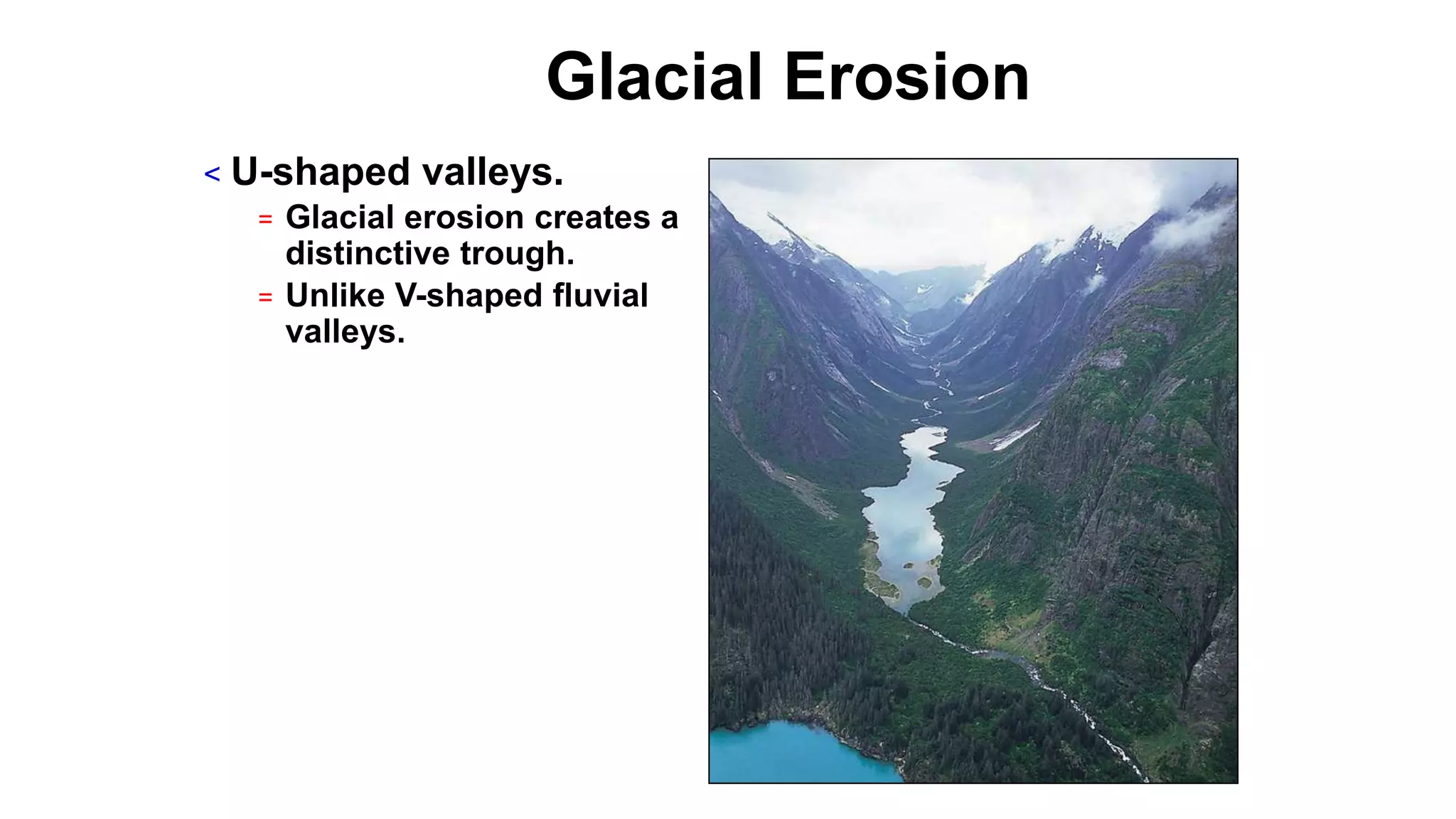 Glacial landforms (geomorphology) | PPTX