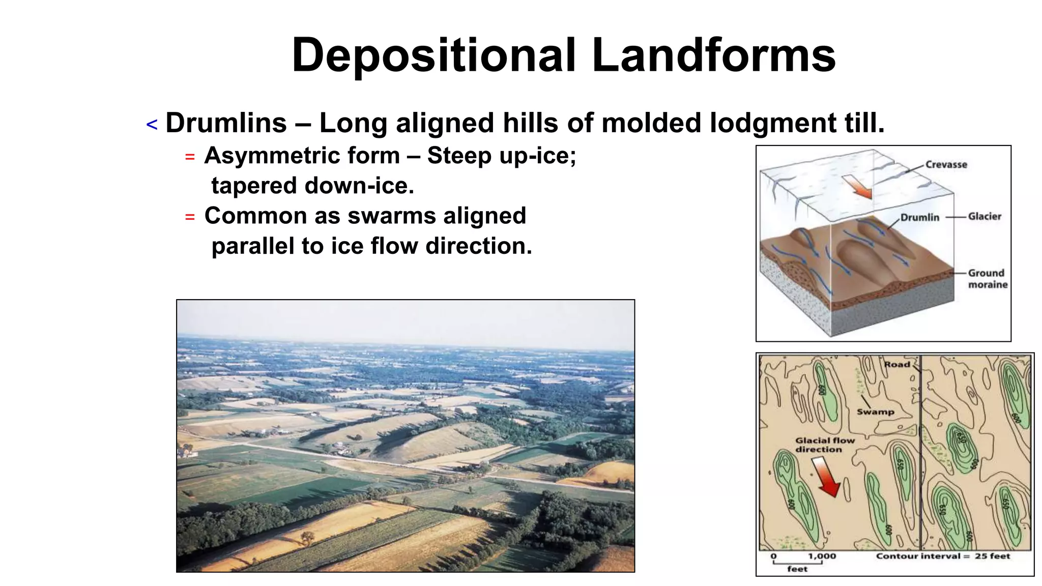 Glacial landforms (geomorphology) | PPTX