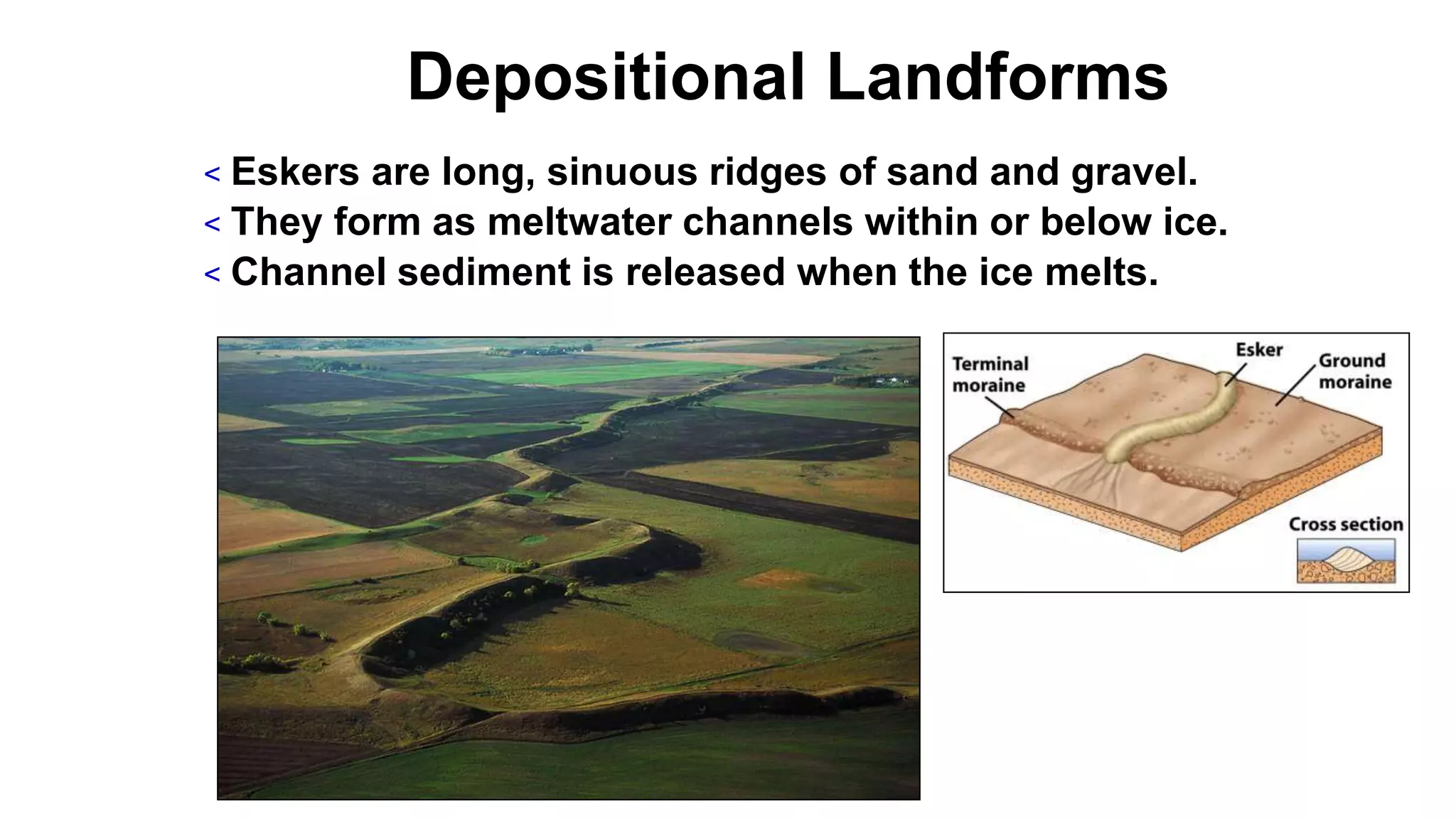 Glacial landforms (geomorphology) | PPTX