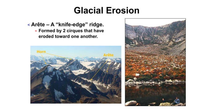 Glacial landforms (geomorphology) | PPTX