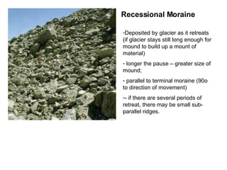 Glacial Deposition A2 | PPT