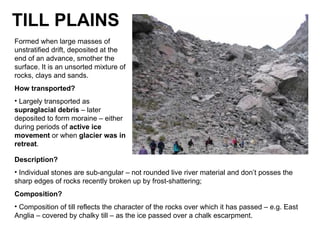 Glacial Deposition A2 | PPT