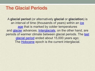 Glacial ice powerpoint | PPTX