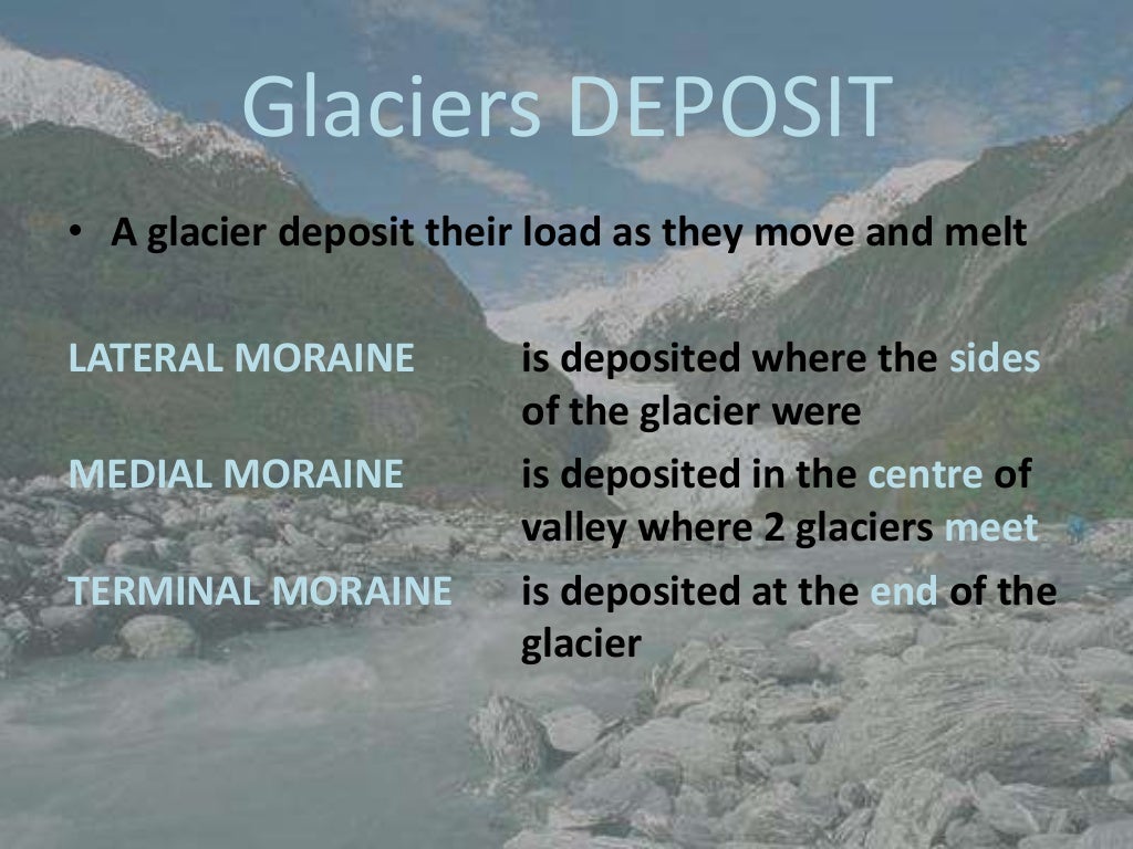 Glacial processes