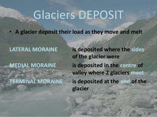 Glacial processes