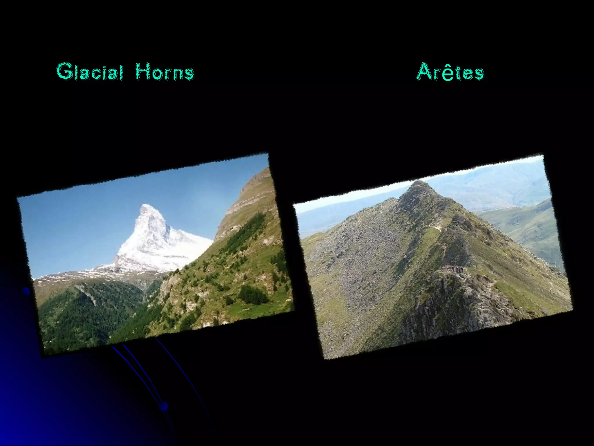 Glacial processes and their land forms. | PPT