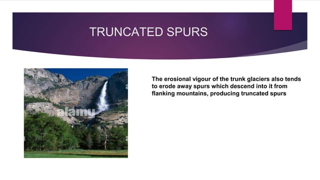 Glacier Geomorphology , Erosional landforms,Depositional Features&Glacial Temperature | PPTX ...