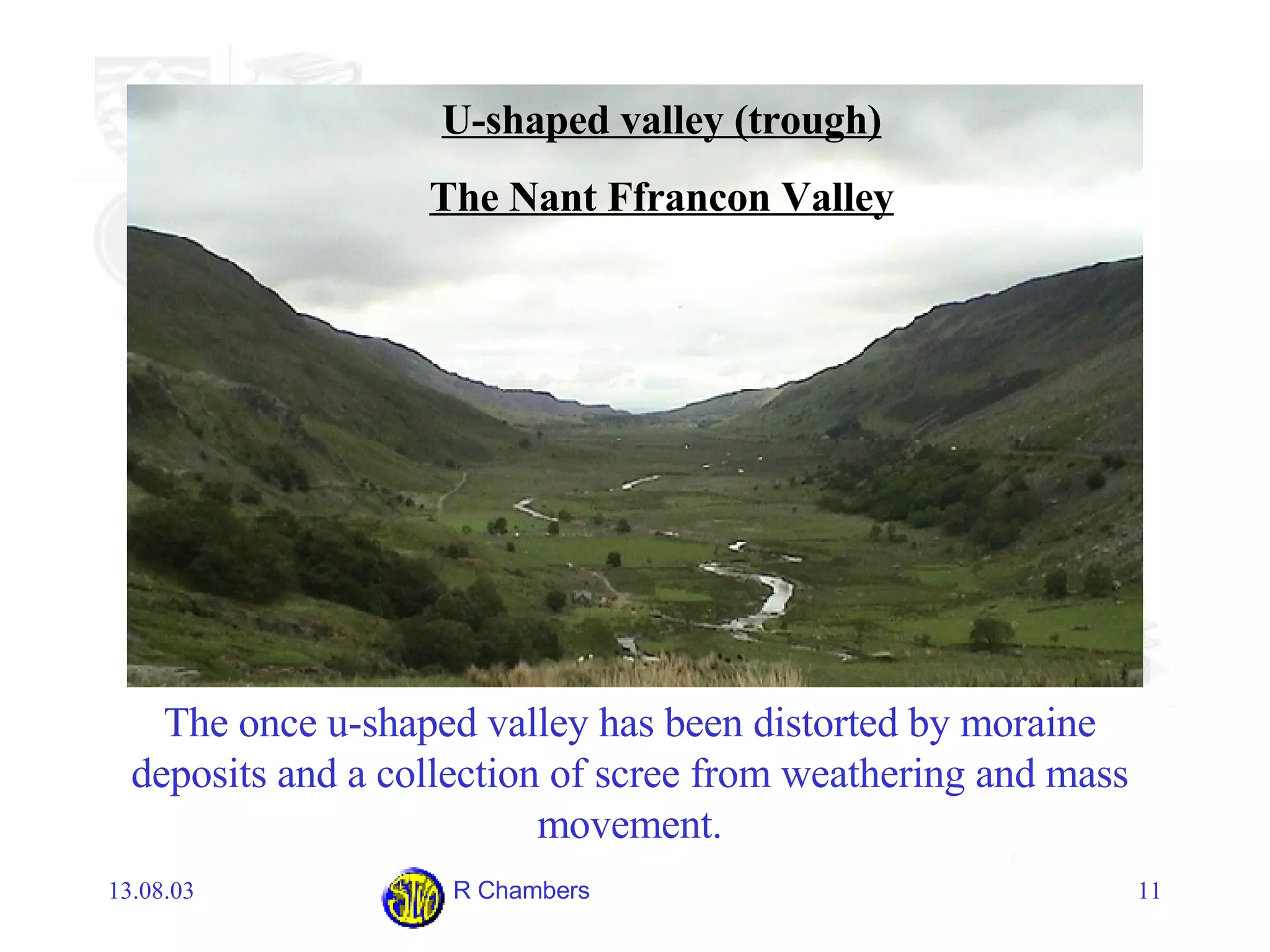 Glaciation in the Nant Ffrancon Valley | PPT