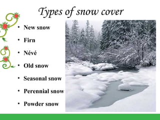 Glacier and snow | PPT
