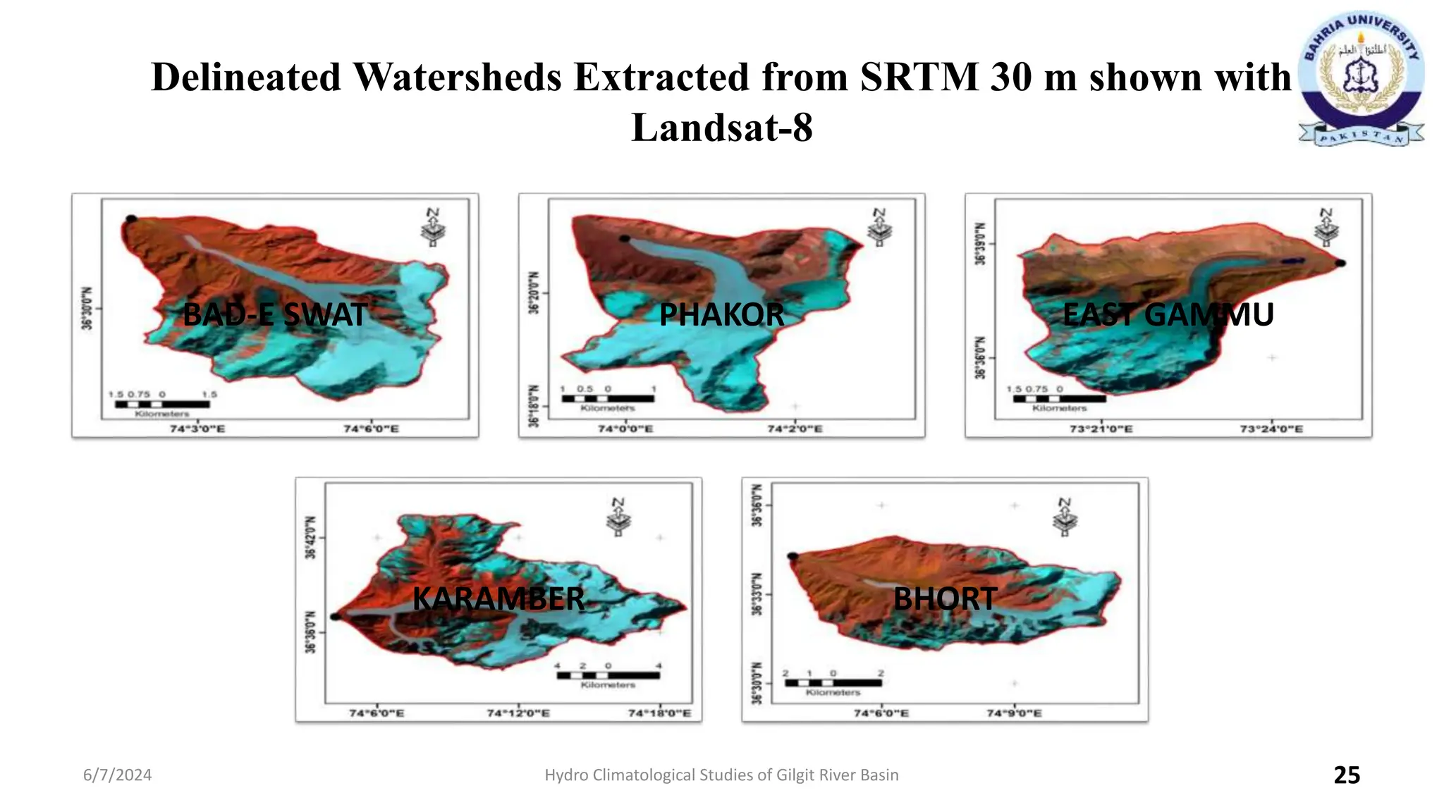 Hydro- climatological study of Gilgit River Basin Pakistan | PPTX