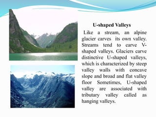 Glacier formation and landforms | PPTX | Geography | Science