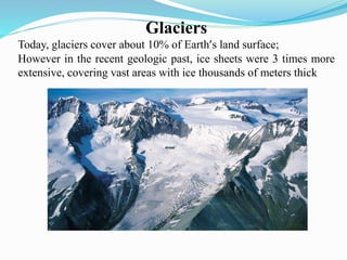 Glacier formation and landforms | PPTX | Geography | Science