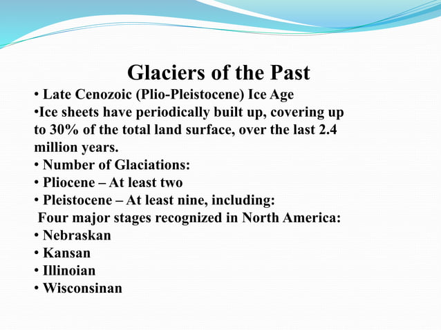 Glacier formation and landforms | PPTX | Geography | Science