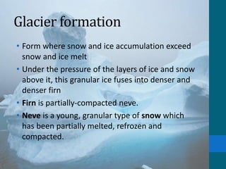 Glaciers | PPTX