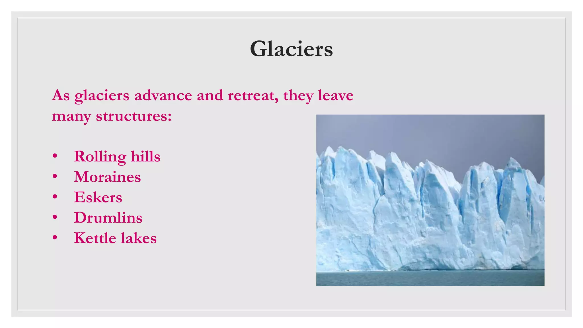 Glaciers | PPTX