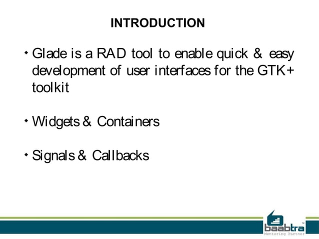Glade | PPT