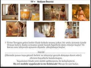 Yeditepe Unc, IMS522 Glade | PPT