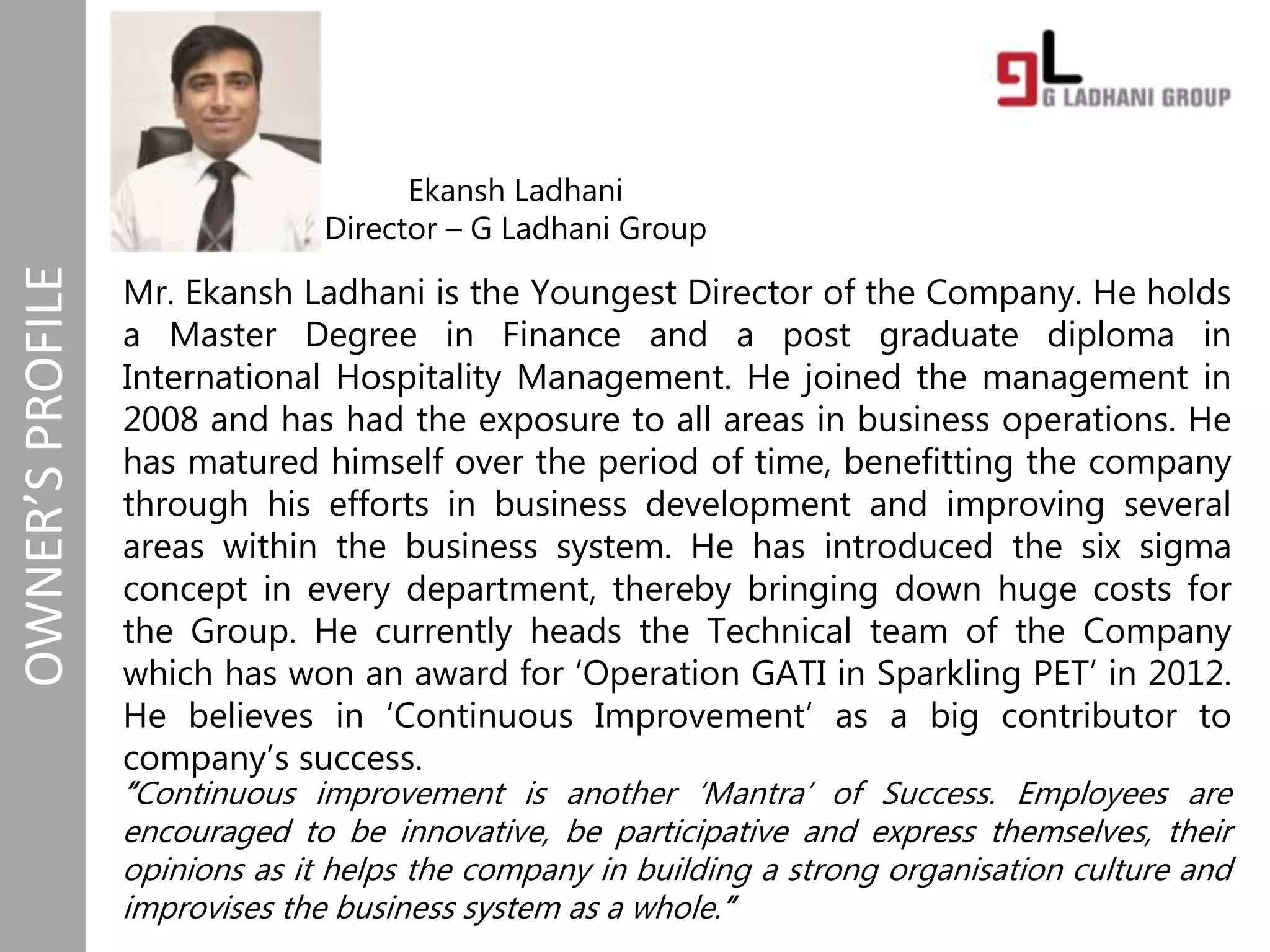 Mr. Paritosh Ladhani | PPTX