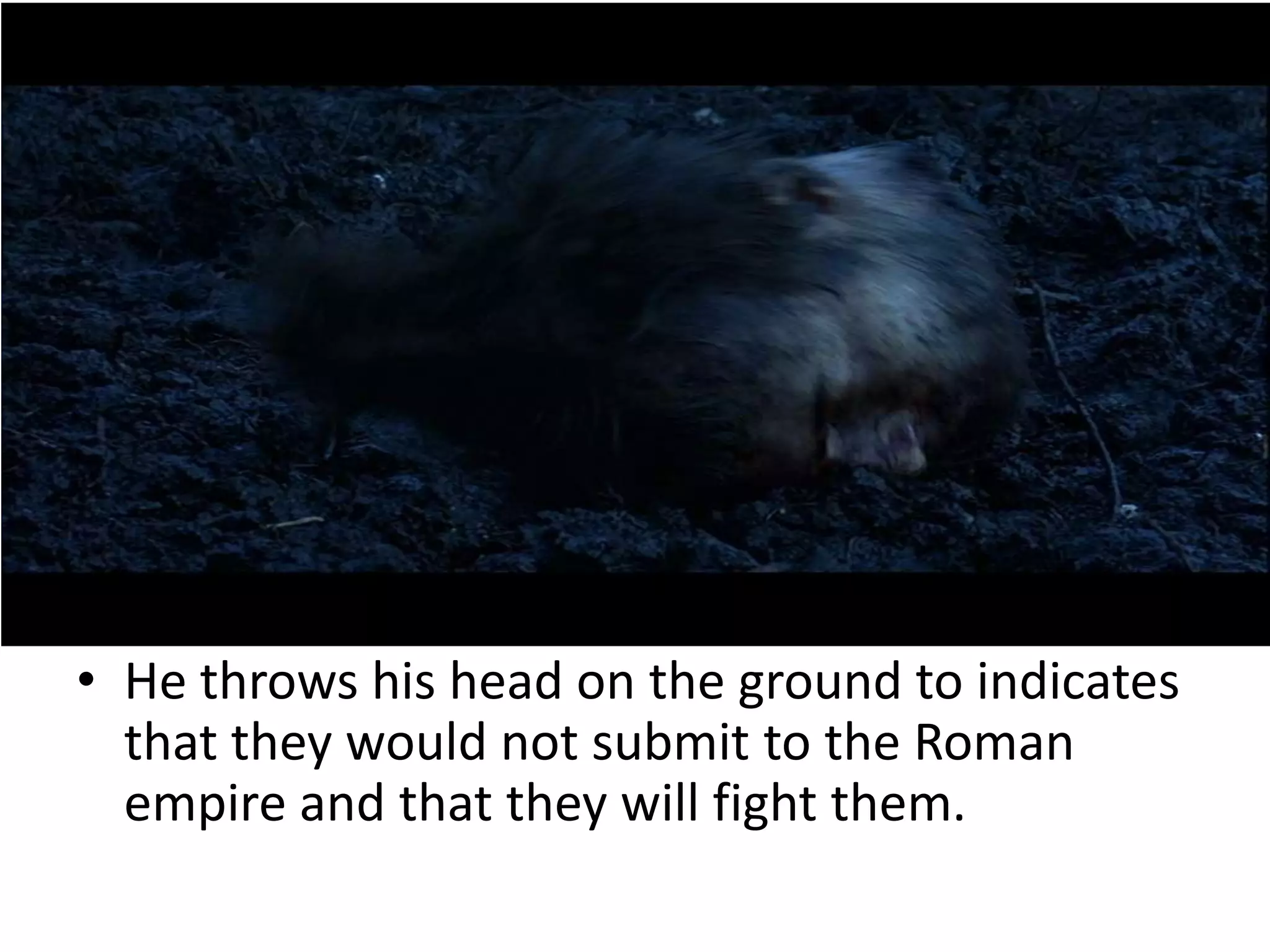 Gladiator opening sequence | PPTX