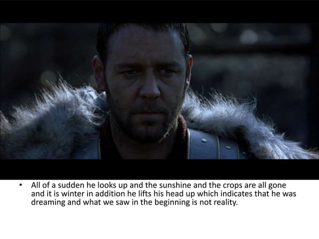 Gladiator opening sequence | PPTX | Movies | Entertainment