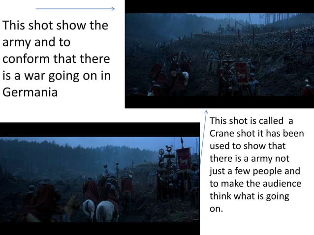 Gladiator opening sequence | PPTX | Movies | Entertainment