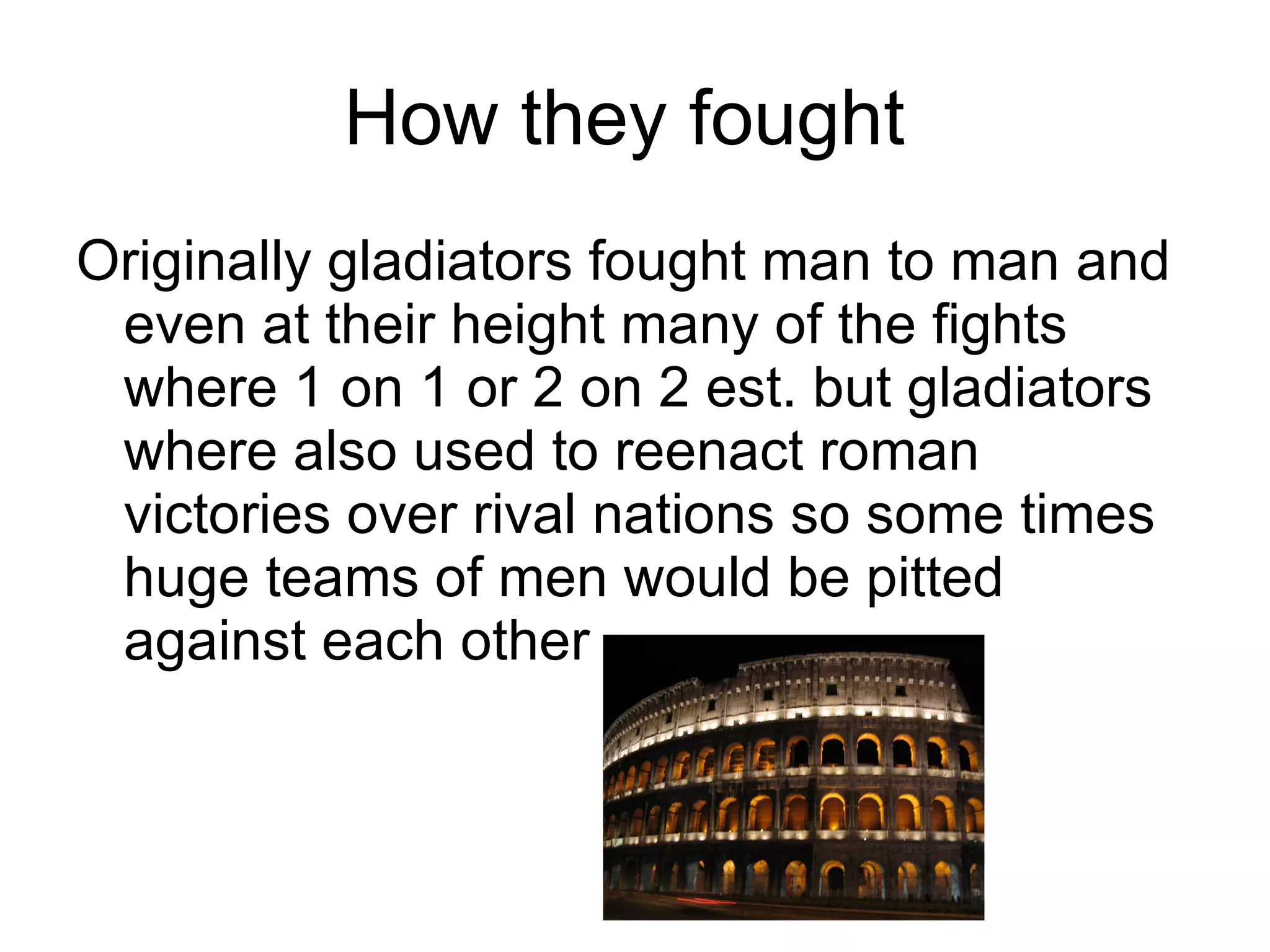 Gladiators | PPT