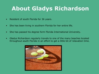 Gladys richardson | PPT