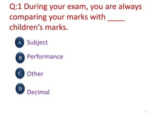 Programed instructional material: Percentage and it's applications | PPT