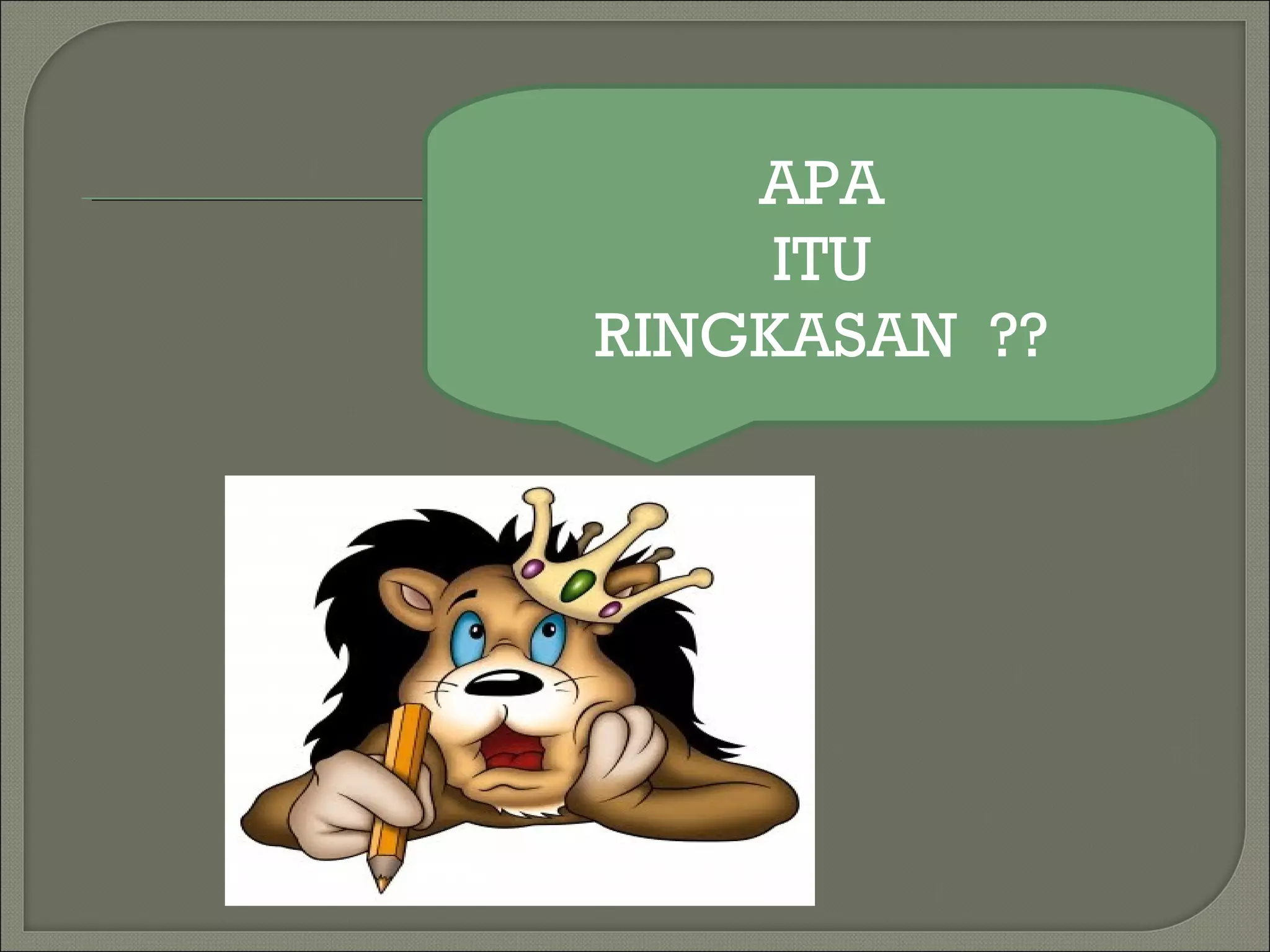 Membuat Ringkasan ( rangkuman) | PPT