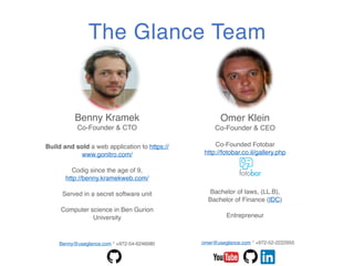 Glance venture - version #5 | PPT