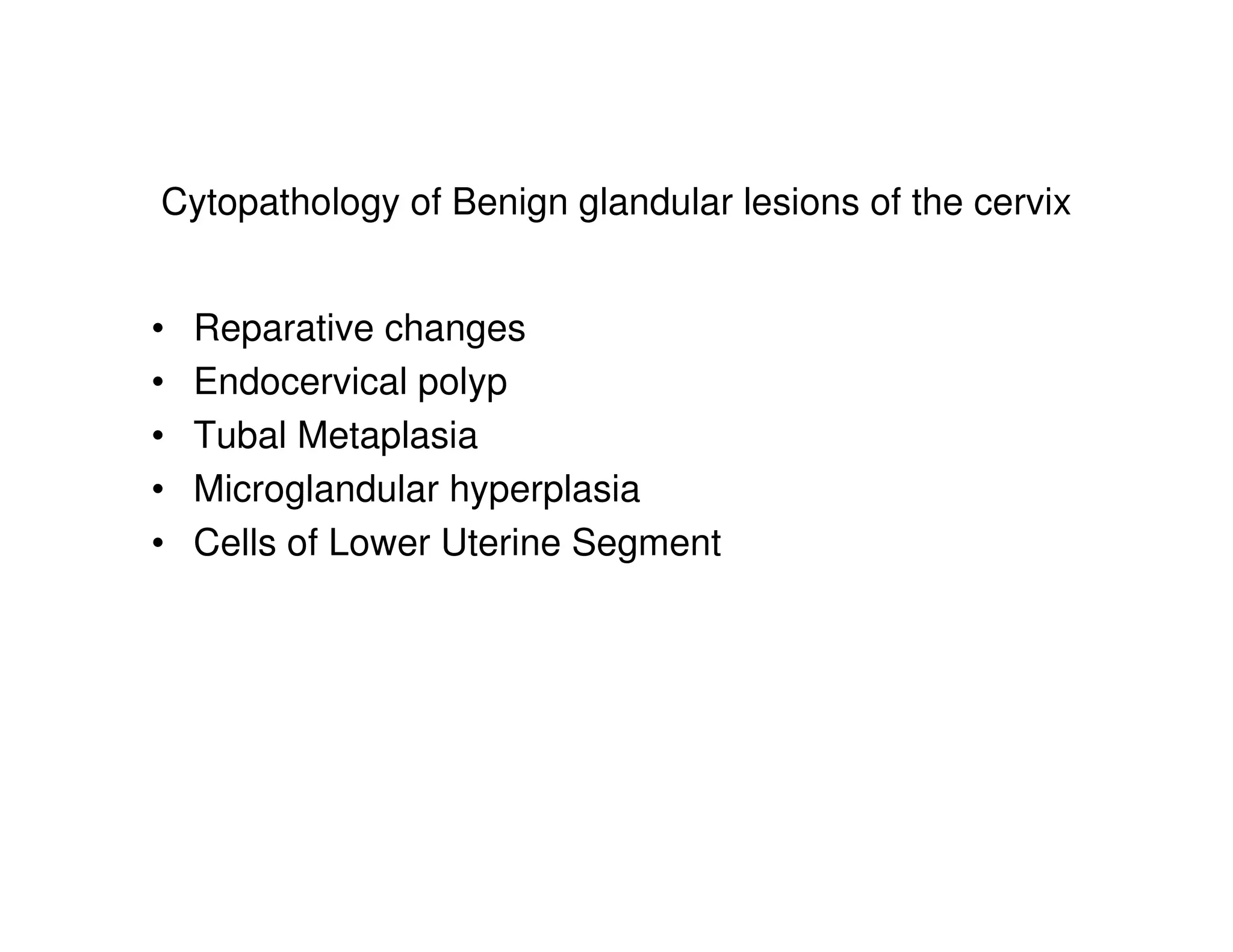 GLANDULAR LESIONS CYTOLOGY IN CERVICAL CYTOLOGY.pdf