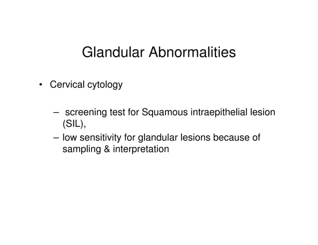 GLANDULAR LESIONS CYTOLOGY IN CERVICAL CYTOLOGY.pdf