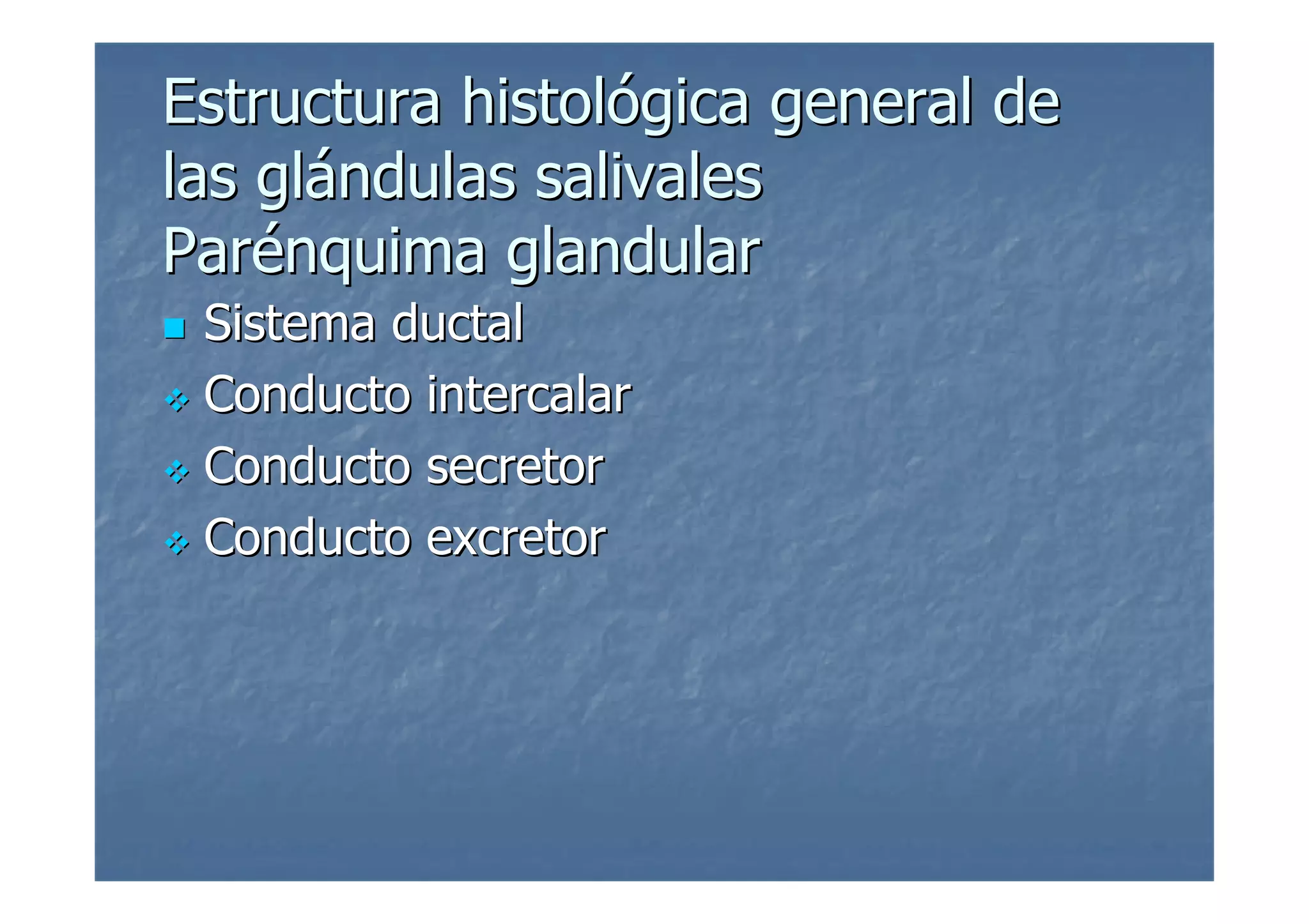 Glandulas Salivales | PDF