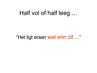 glas half vol | PPT