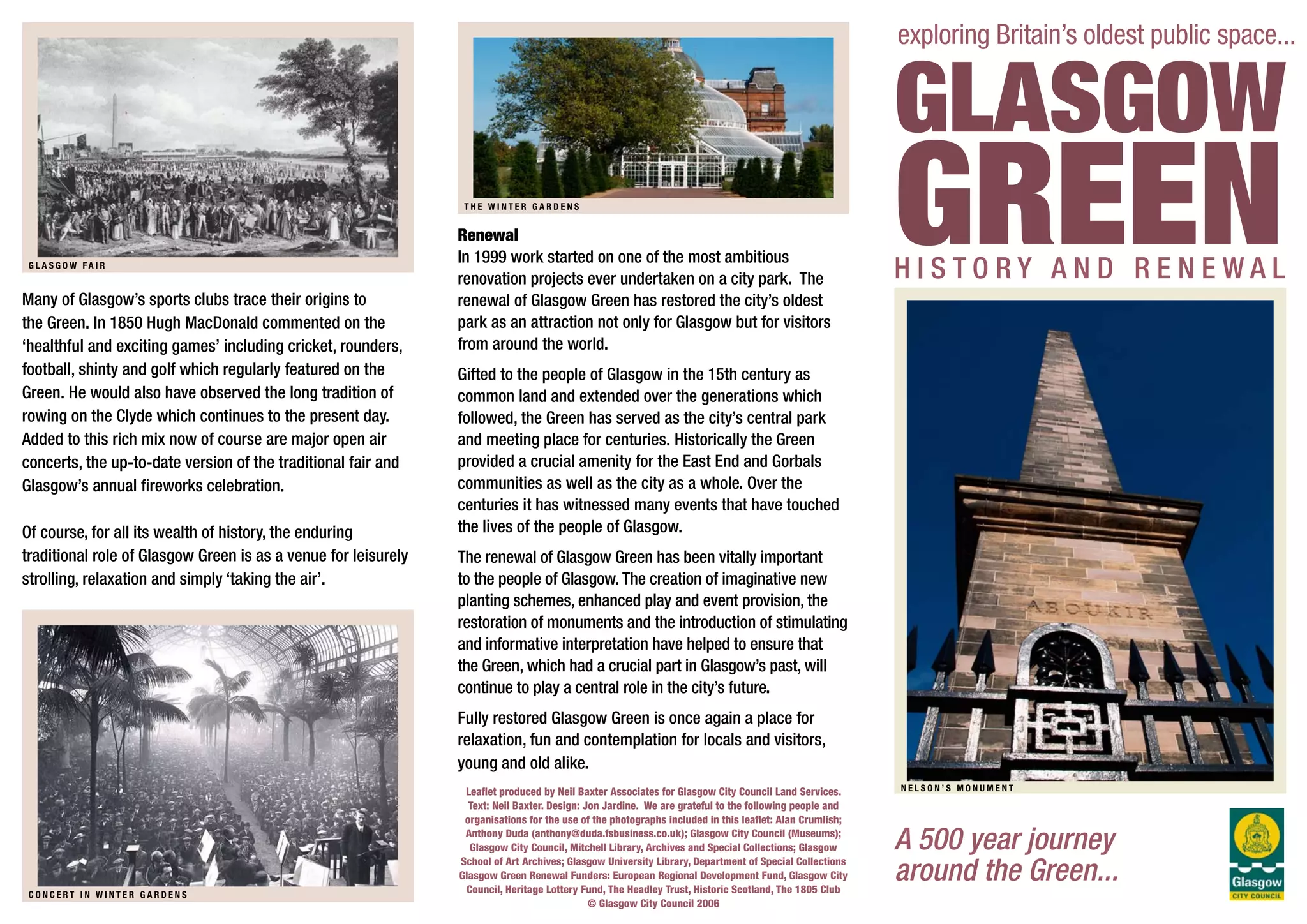 Glasgow Green History | PDF