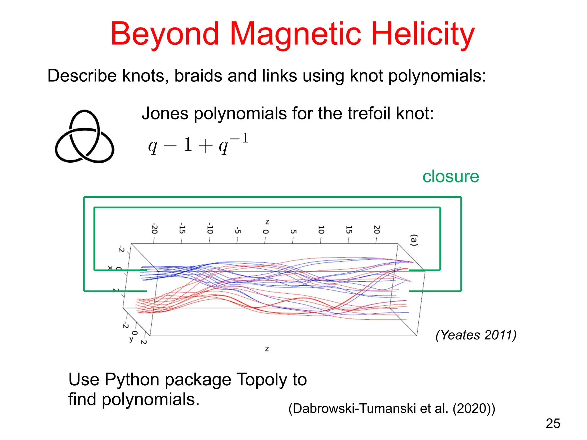 Methods for Quantifying Magnetic Field Topology | PDF
