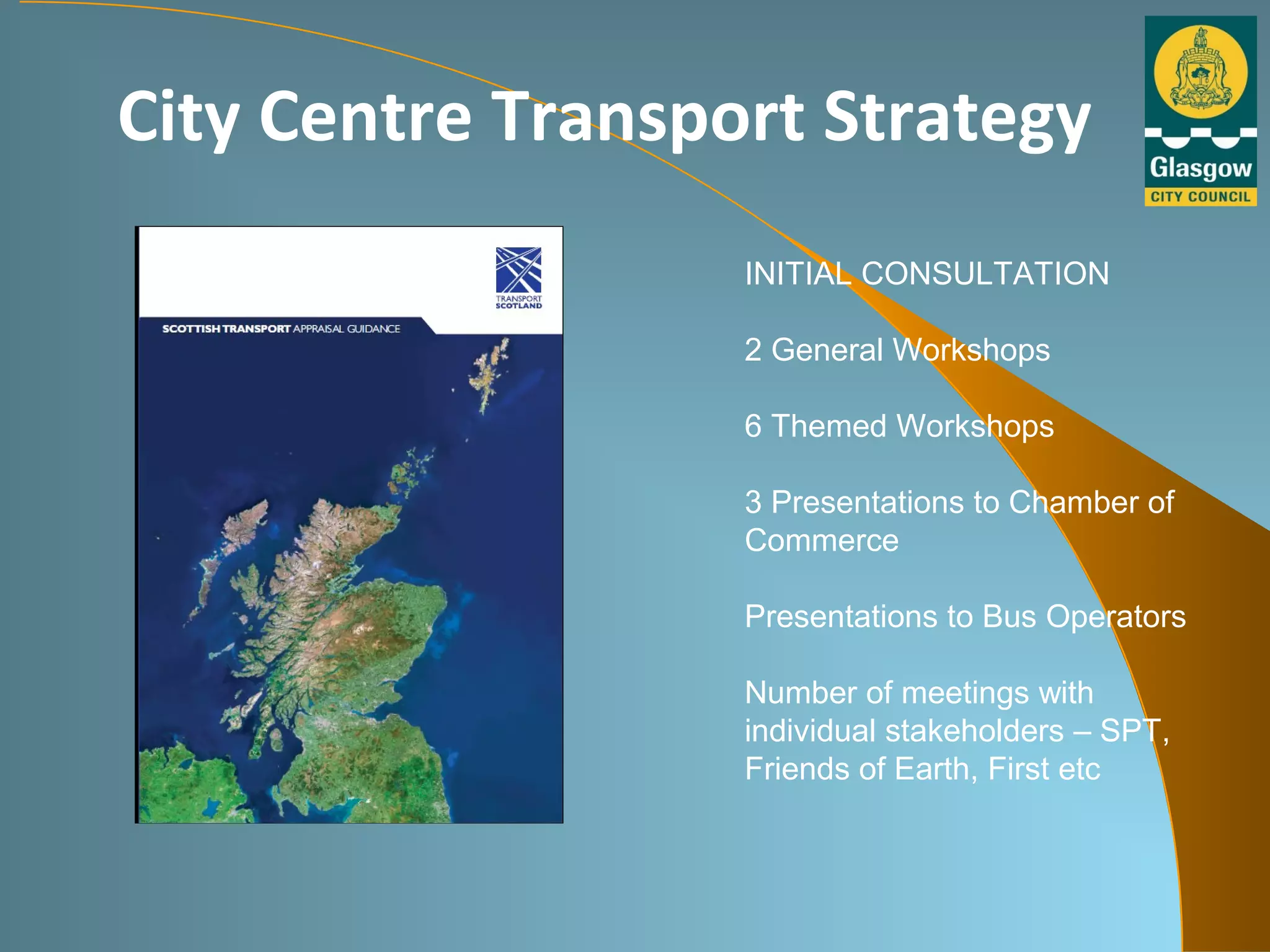 Glasgow City Centre Transport Strategy presentation | PPT