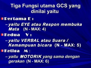 Glasgow coma scale | PPT