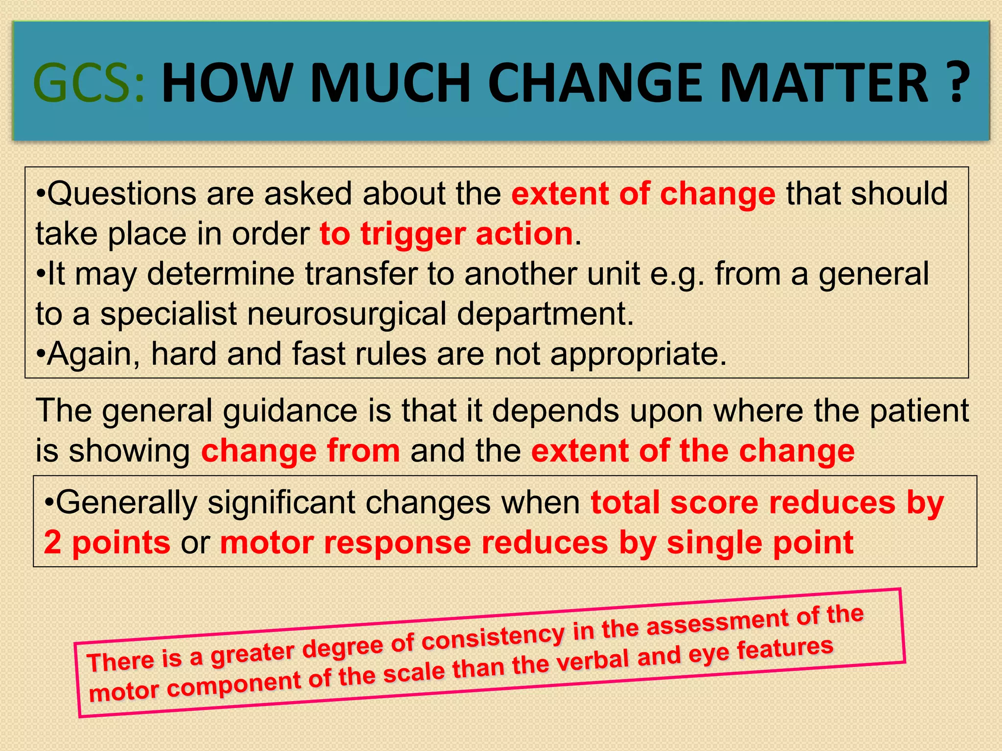 Glasgow Coma Scale Presentation | PPTX