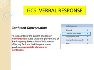 Glasgow Coma Scale Presentation | PPTX