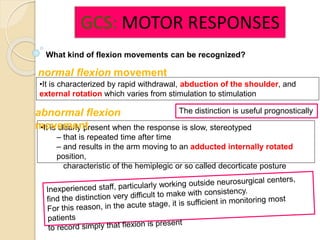 Glasgow Coma Scale Presentation | PPTX