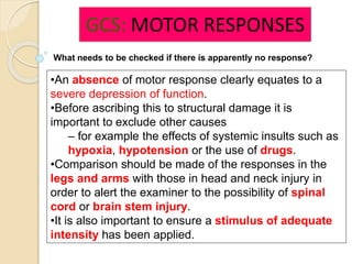 Glasgow Coma Scale Presentation | PPTX
