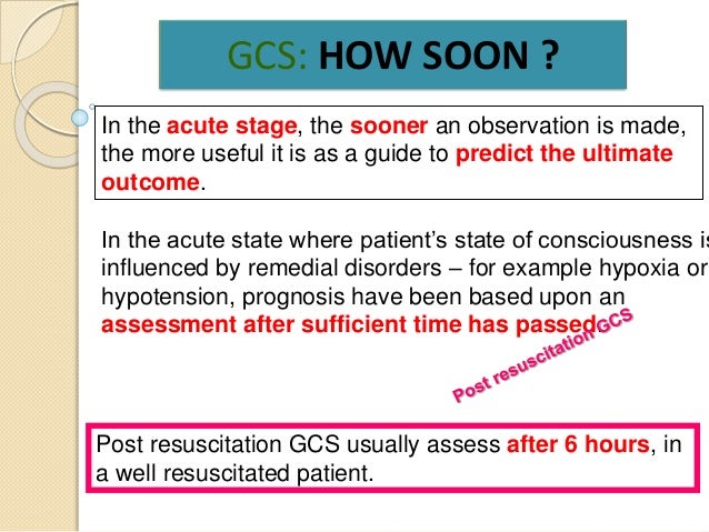 Modified Glasgow Coma Scale for Infants and Children – DR. TRYNAADH