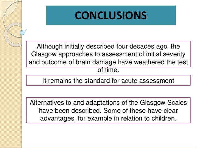 Modified Glasgow Coma Scale for Infants and Children – DR. TRYNAADH