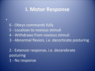 Glasgow coma scale | PPT