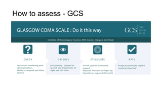 Glasgow coma scale | PPTX